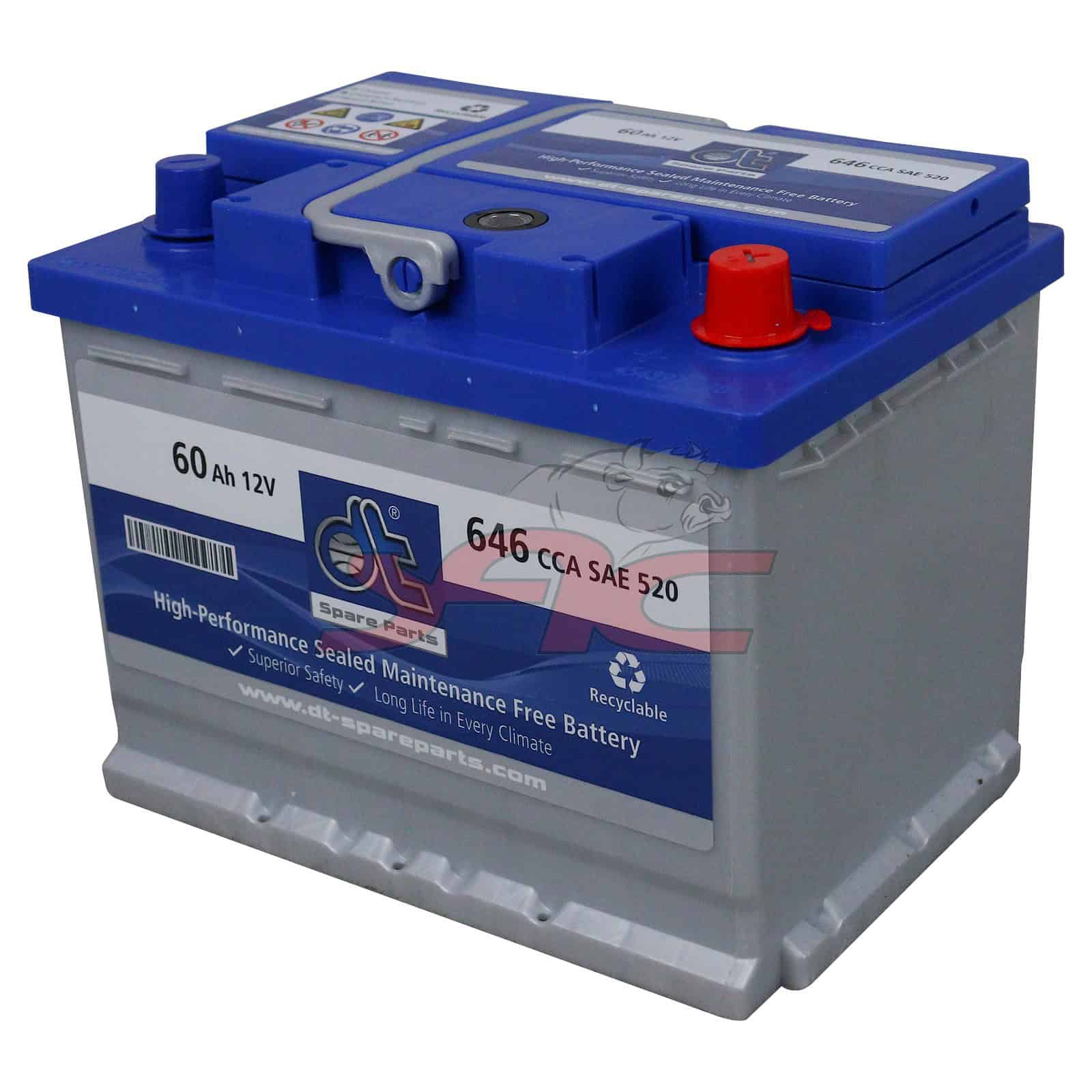 * BATTERY 646 60AMP HOURS | SAC Commercial Parts