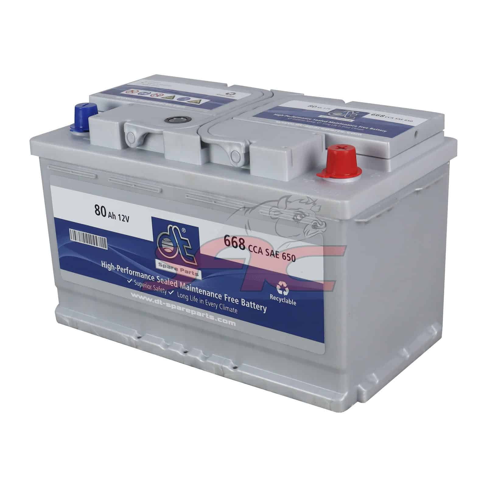* BATTERY 668PS 80AMP HOURS | SAC Commercial Parts